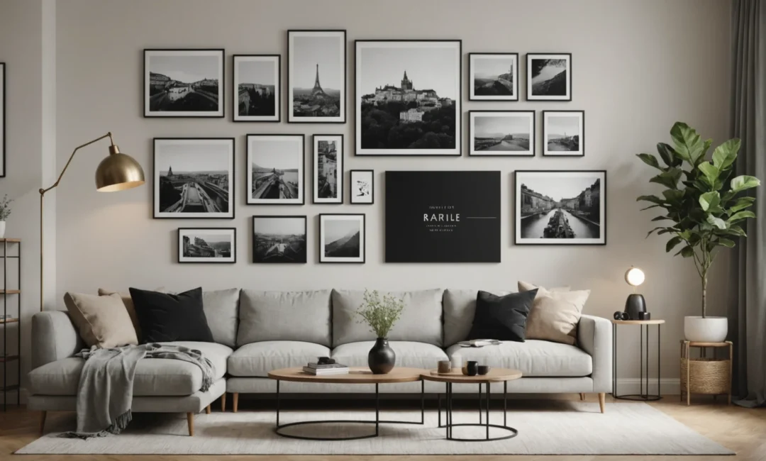 Cadres multi photos : style et harmonie pour votre intérieur